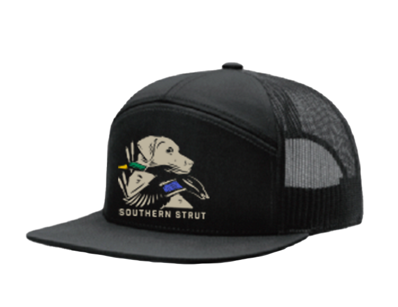 Dog With Game Trucker Hat – Southern Strut Brand