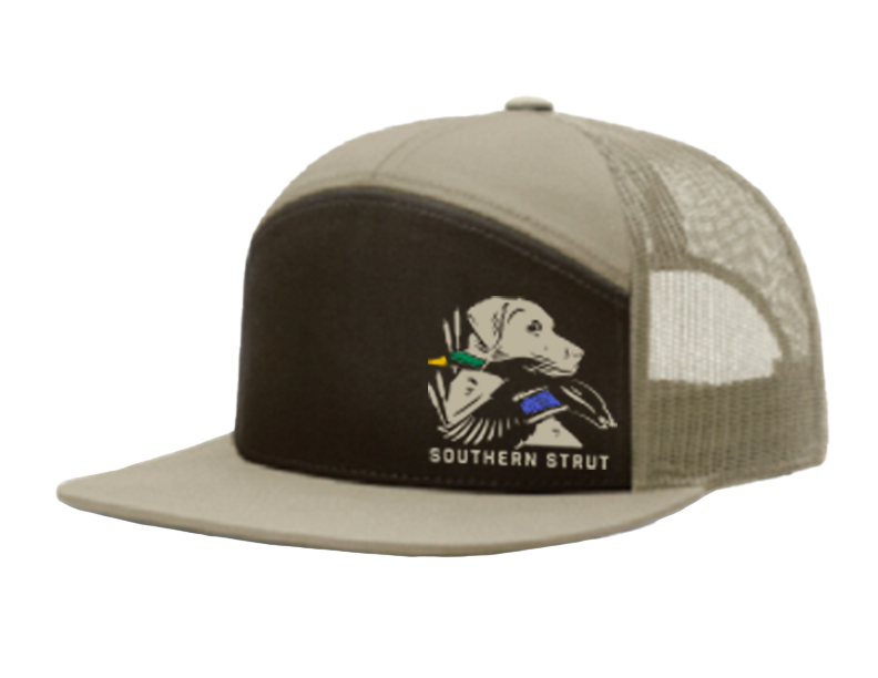 Dog With Game Trucker Hat – Southern Strut Brand