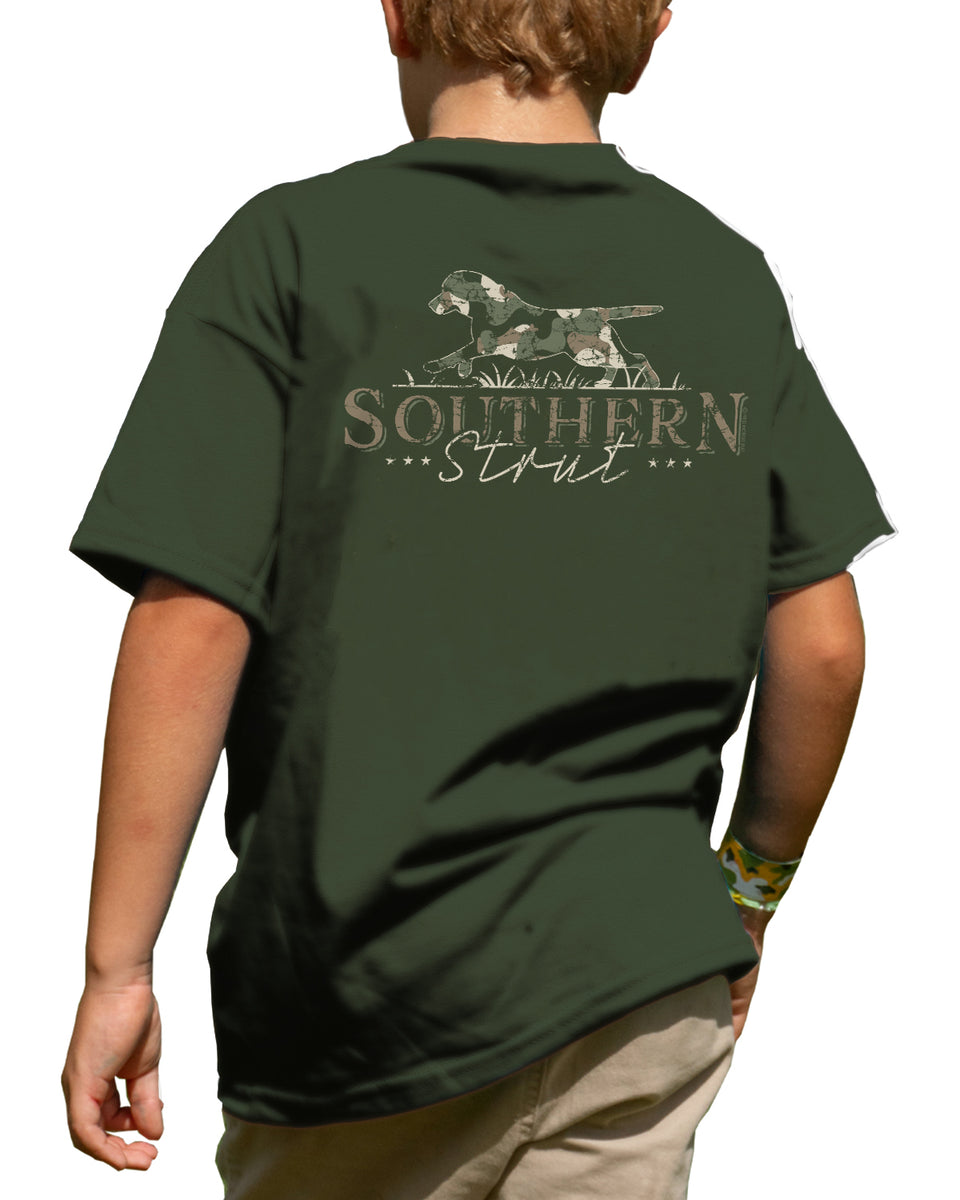 Youth Camo Pup – Southern Strut Brand