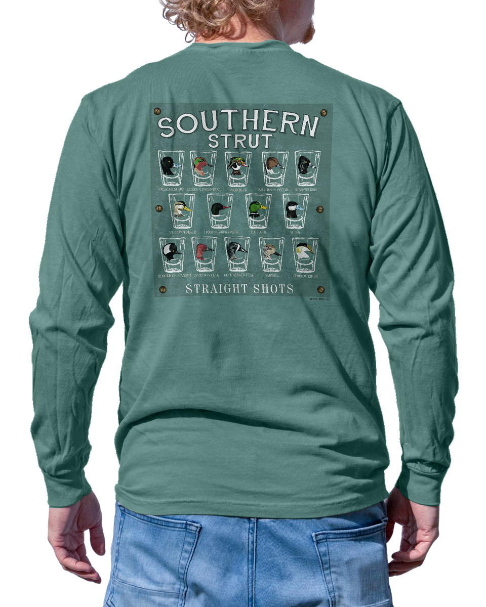 Duck Straight Shots Long Sleeve – Southern Strut Brand