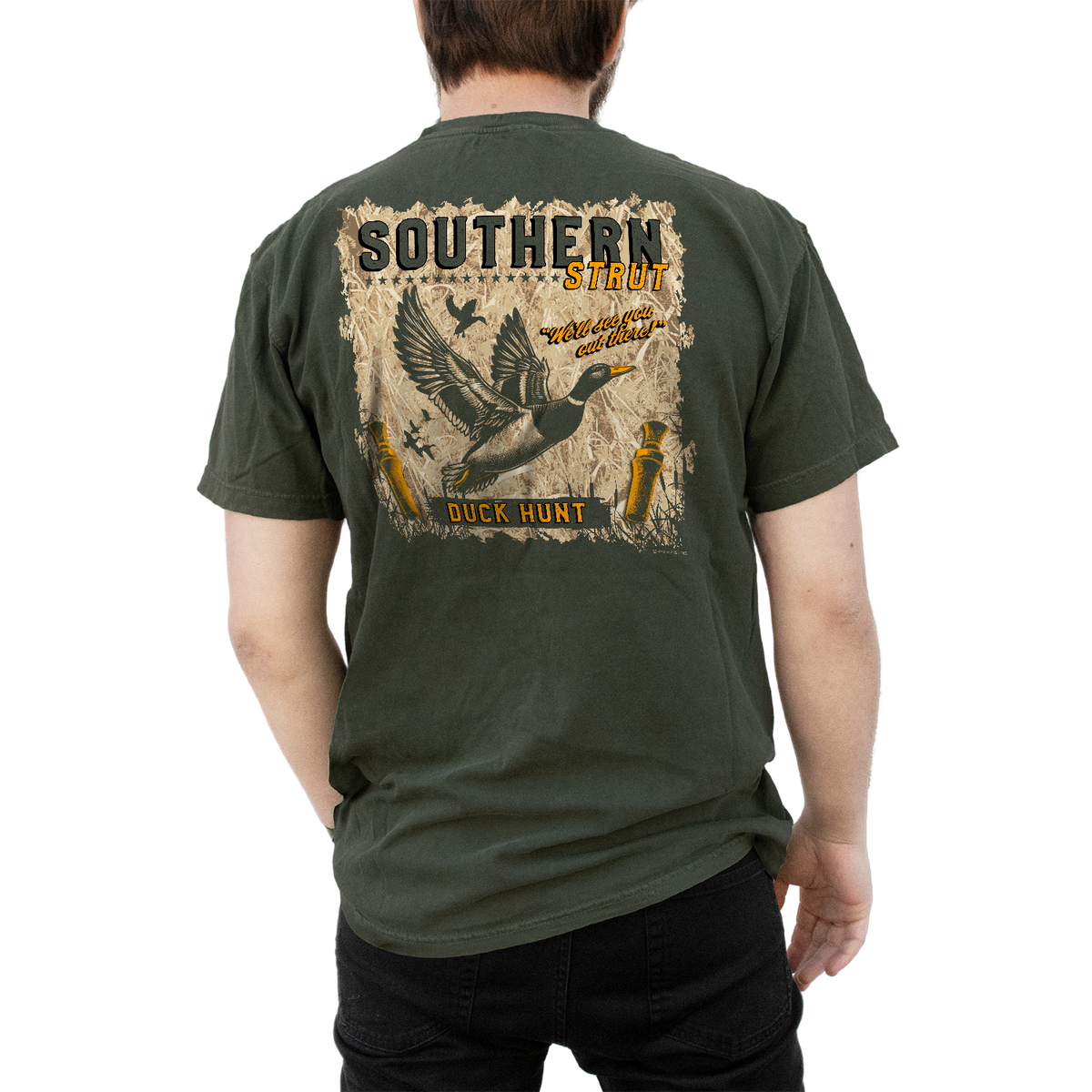 DUCK HUNT LABEL – "Cut 'Em!" Edition Tee – Southern Strut Brand