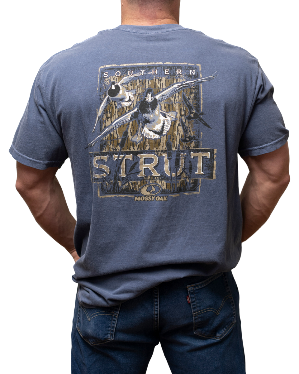 Flying In Mossy Oak – Southern Strut Brand