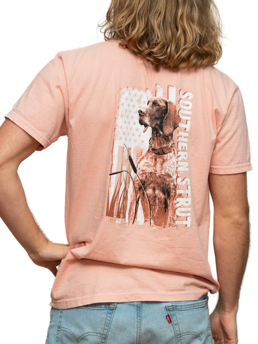 Pointer Flag In Grass – Southern Strut Brand