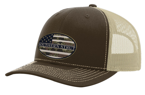 Camo Oval Patch – Southern Strut Brand